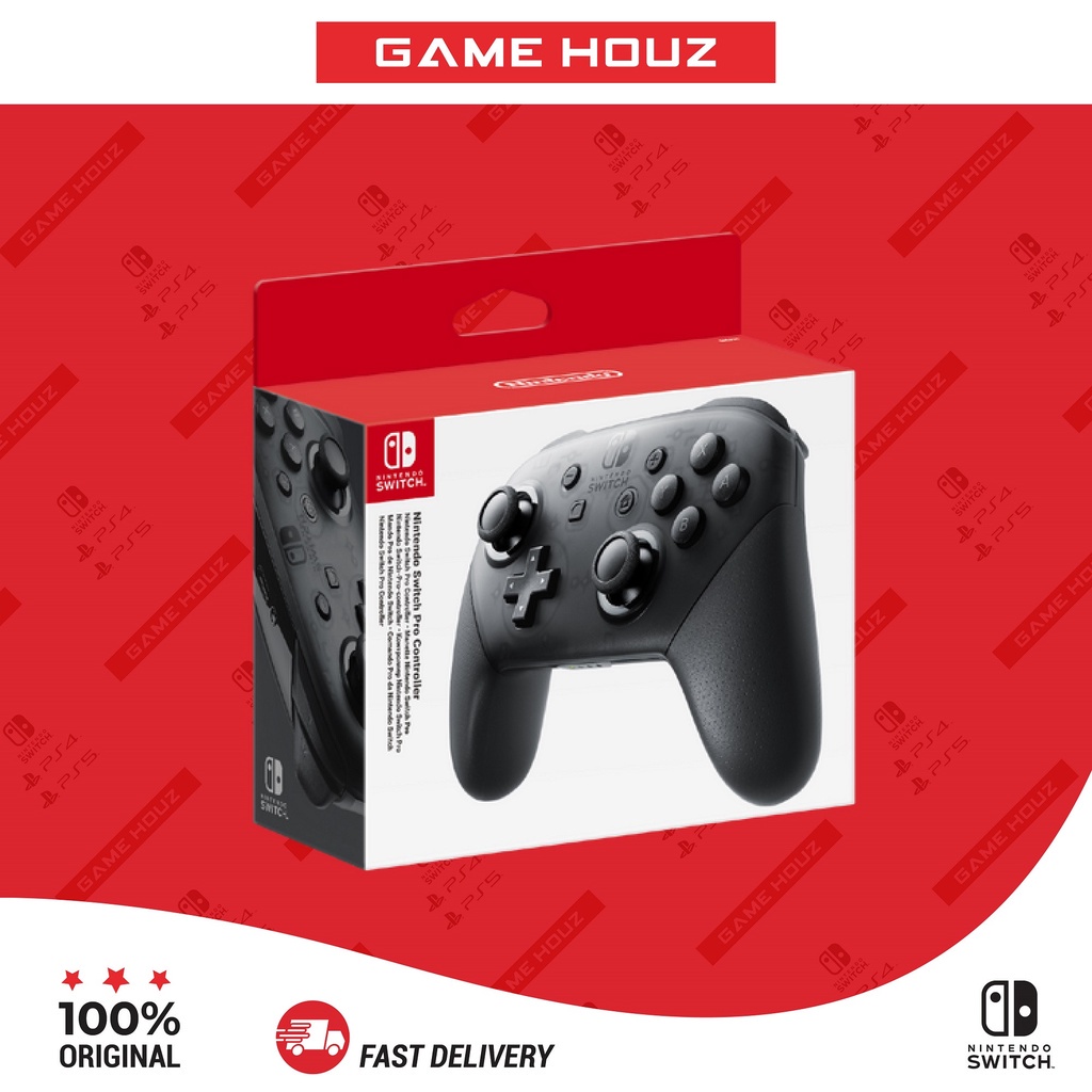 Nintendo Switch Official Pro Controller (3M Warranty) | Shopee Malaysia
