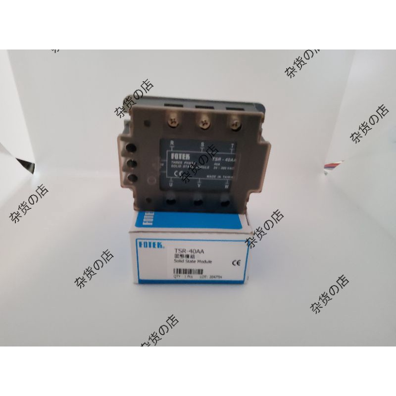FOTEK SOLID STATE RELAY TSR-40AA, 40A THREE PHASE SOLID STATE RELAY | Shopee Malaysia