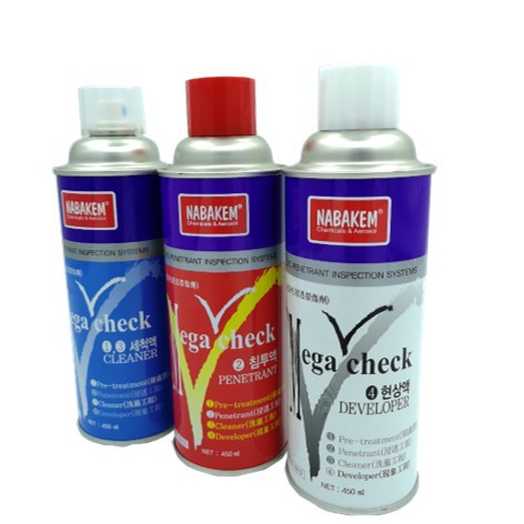 NABAKEM MEGA CHECK 1,2,3,4 - CLEANER/TREATMENT , PENETRANT, DEVELOPER ...