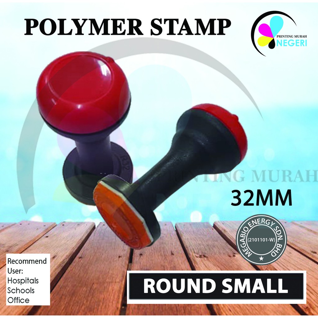 SAME DAY POST OUT Rubber Stamp Custom Made Cop Getah (Name Chop ...