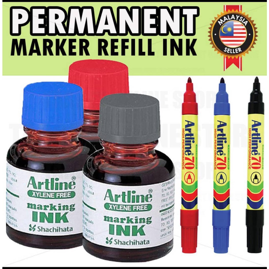 ARTLINE MARKING INK 20ML 70/90 / 20cc ESK-20 | Shopee Malaysia