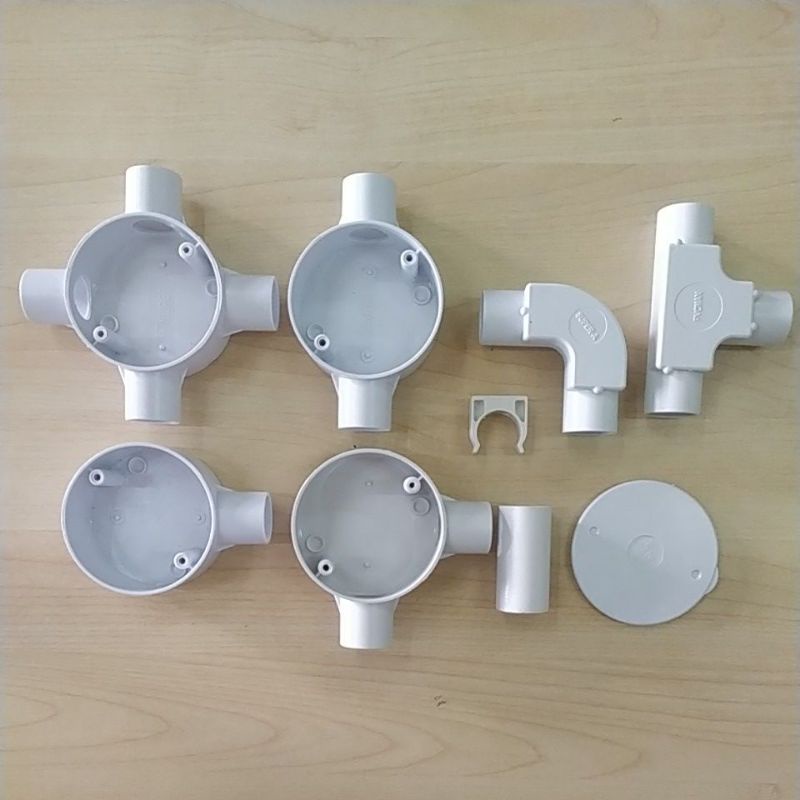 3/4" @ 20mm Electrical PVC Conduit Fittings Accessories | Shopee Malaysia