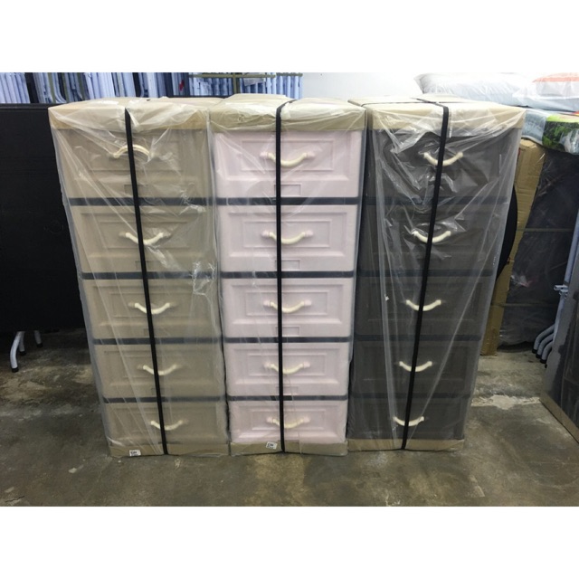 CENTURY 5 TINGKAT ALMARI / KABINET / plastic drawer/plastic cabinat ...
