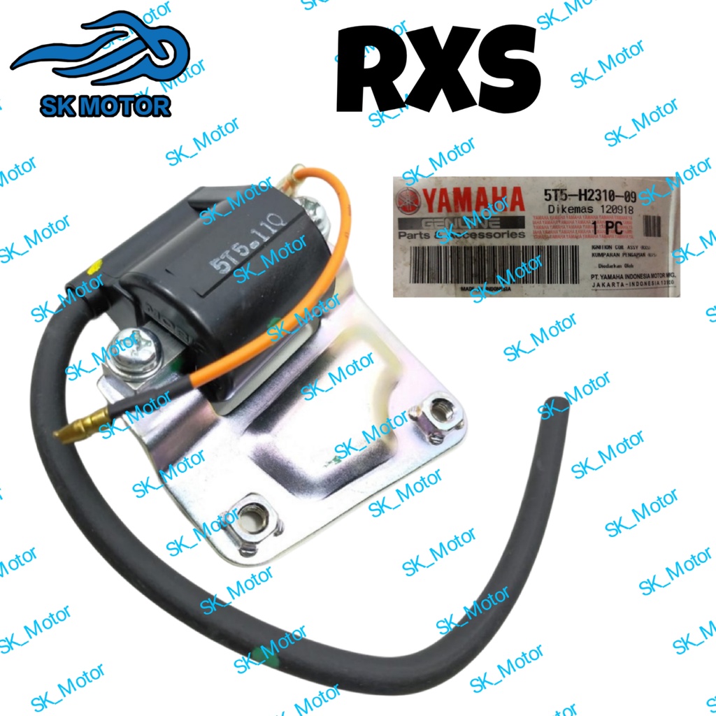 Yamaha RXZ / RXS Original Plug Coil Start / Ignition Coil Assy / Koil ...