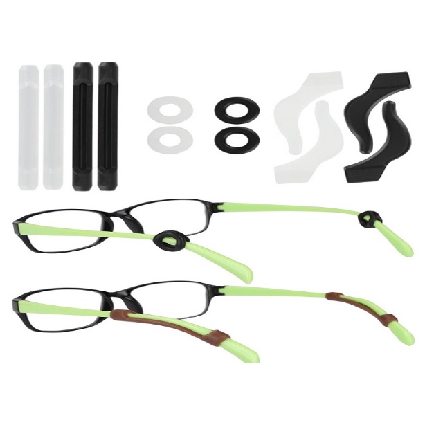 Eyeglasses Retainers Silicone Anti-slip Holder Eyewear Eyeglass Ear ...