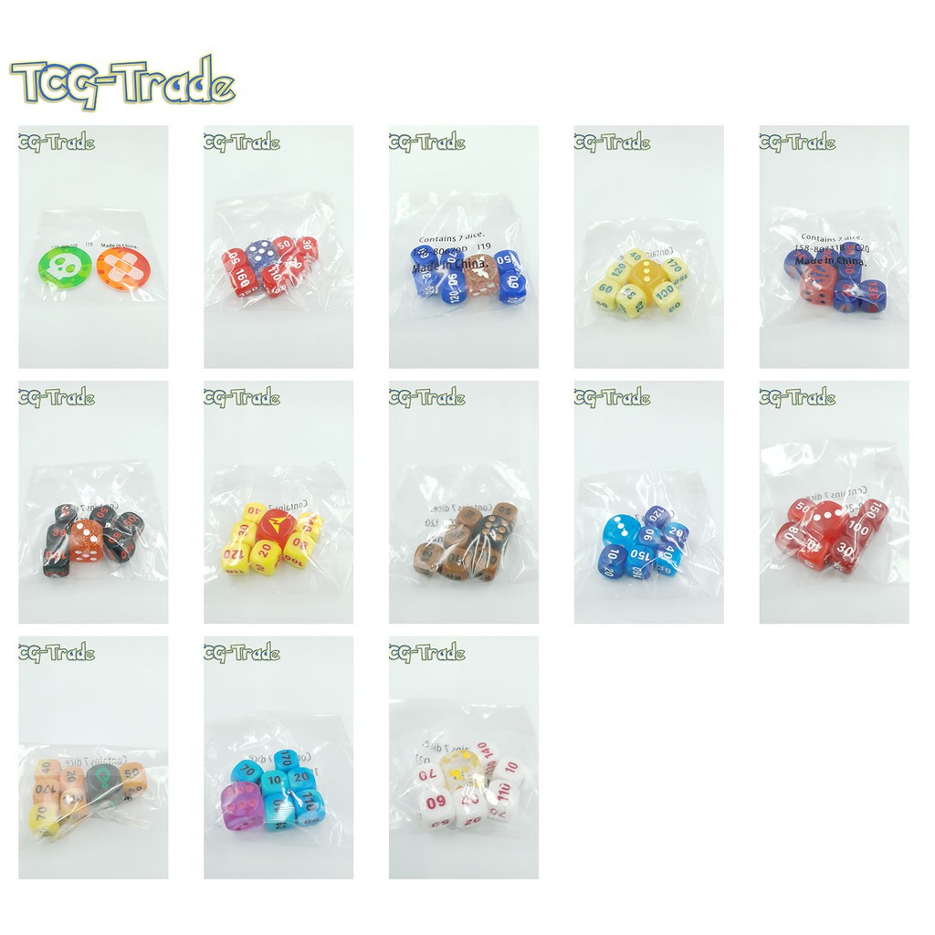 [Pokemon TCG Accessories] Condition Markers / Damage Counters + Flip ...
