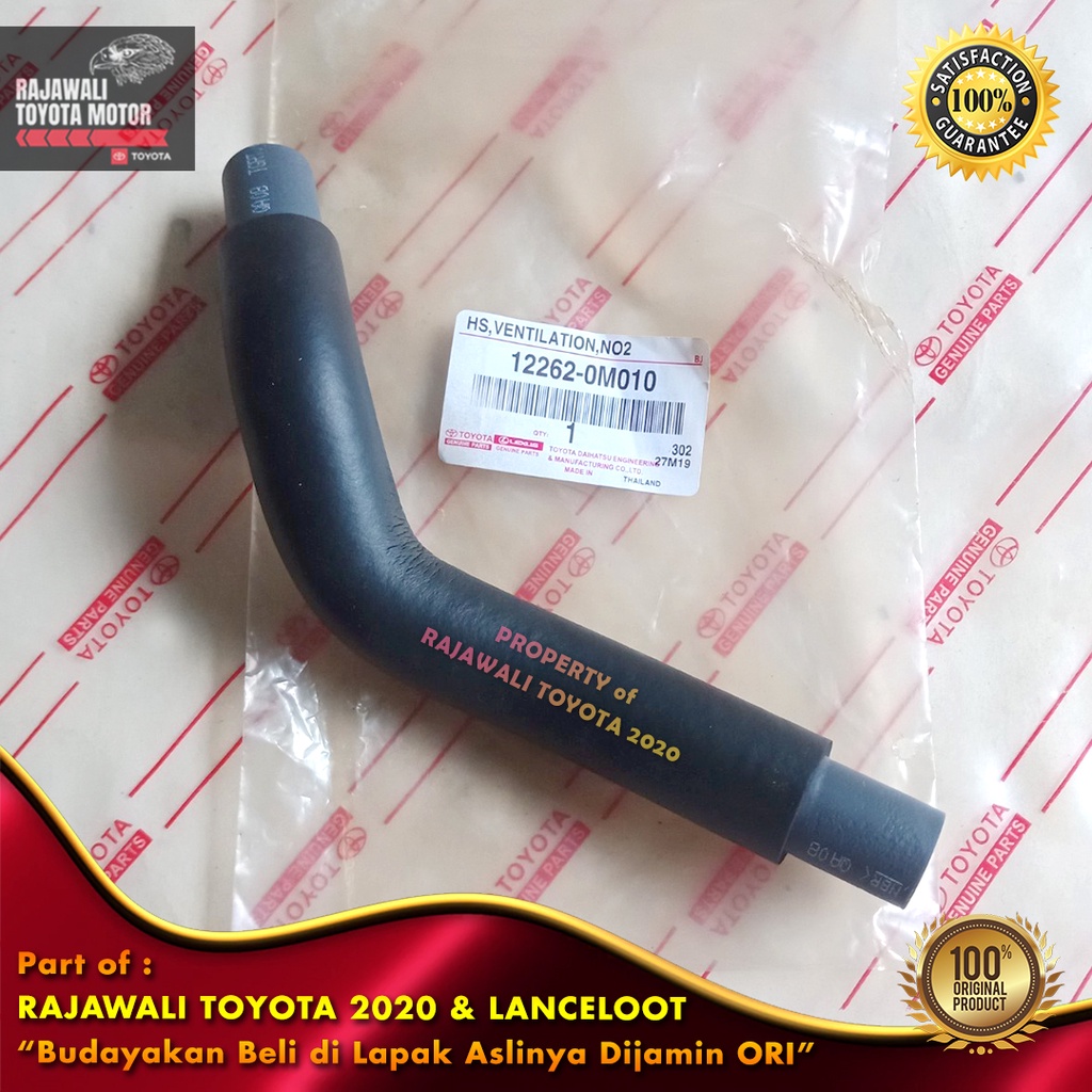 Ventilation Hose Vios & Yaris 2002-2016 Short Bypass Hawa Valve Cover ...