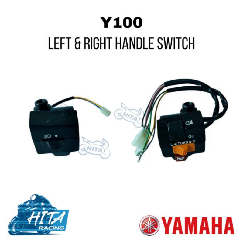 YAMAHA Y100 Handle Switch Left Right Hand Switch Horn Switch Starter ...