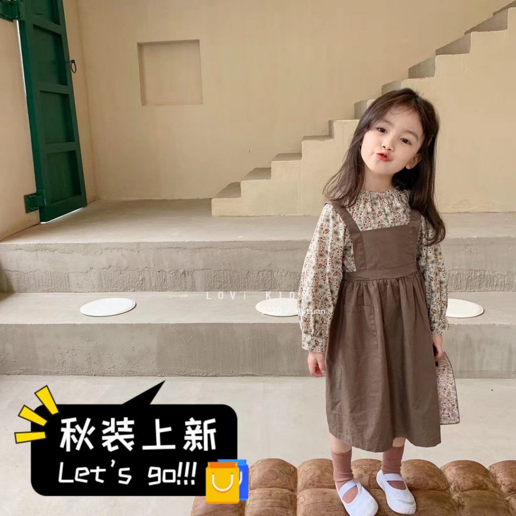 Kids Dress Girls' Dress Suit New Korean Style Children's Baby ...