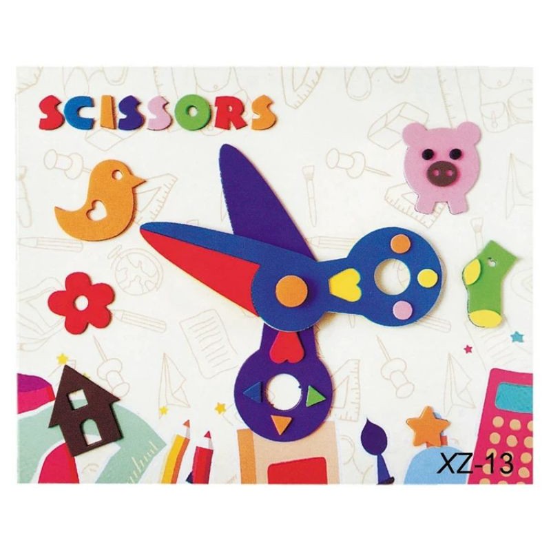 ️Busy Kids ️3D movable EVA sticker puzzle/kid DIY art and craft ...