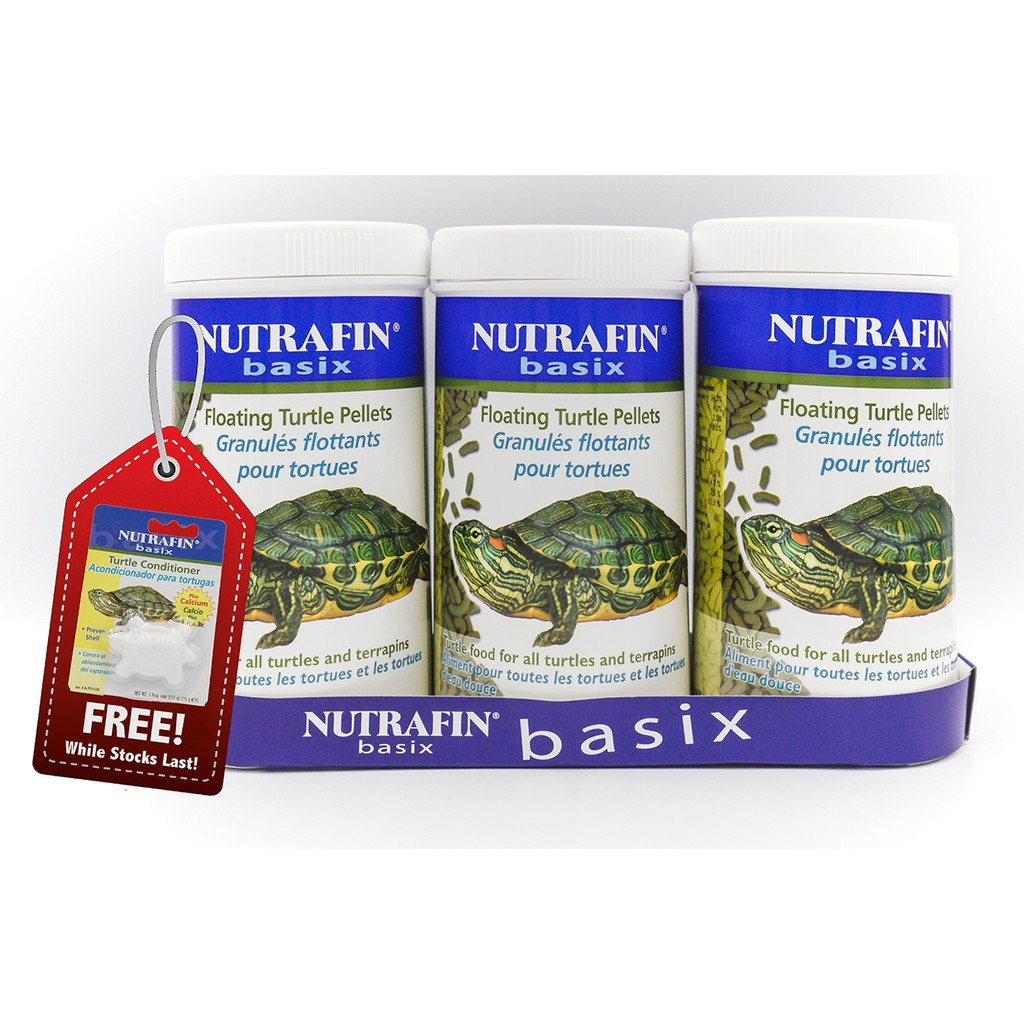 NUTRAFIN TURTLE PELLETS 360G X1 (A7428) OR 360g X3 (A7428)+ Free TURTLE ...
