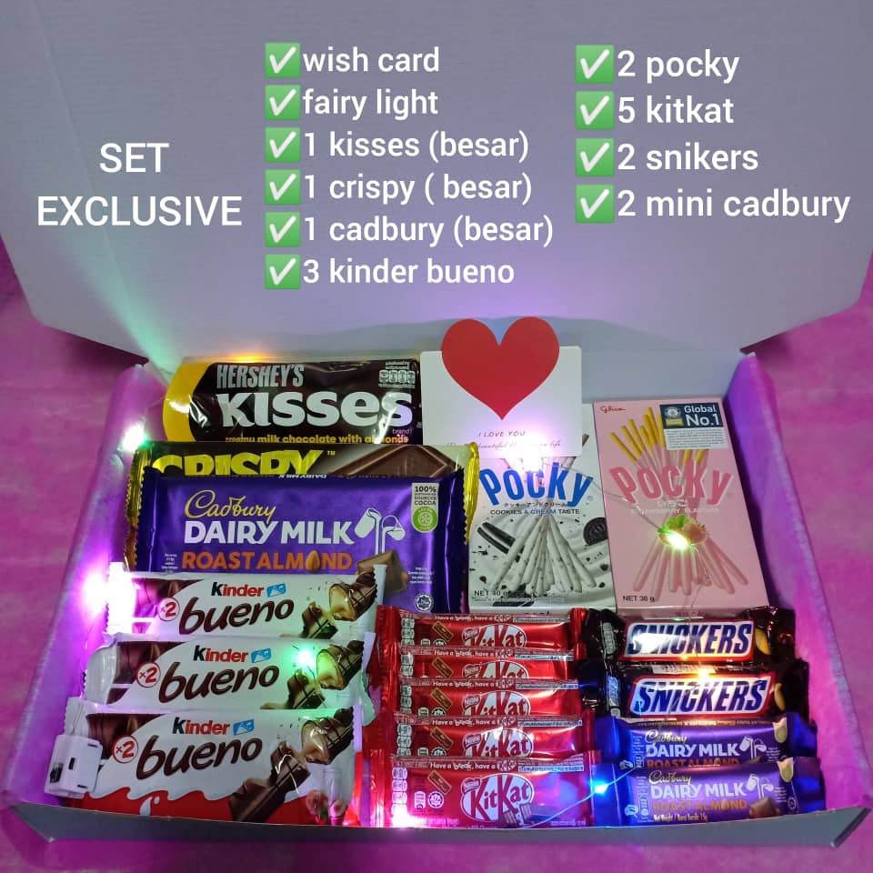 Gift Box Birthday Coklat Box Surprise Gift Box Chocolate Gift Box ...