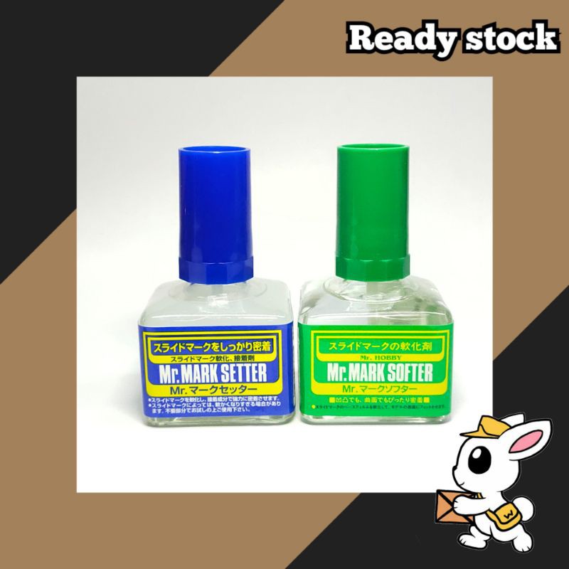 Mr Hobby Mr Setter / Softer 40ml Water Decal Plastic Model Kit Tool ...