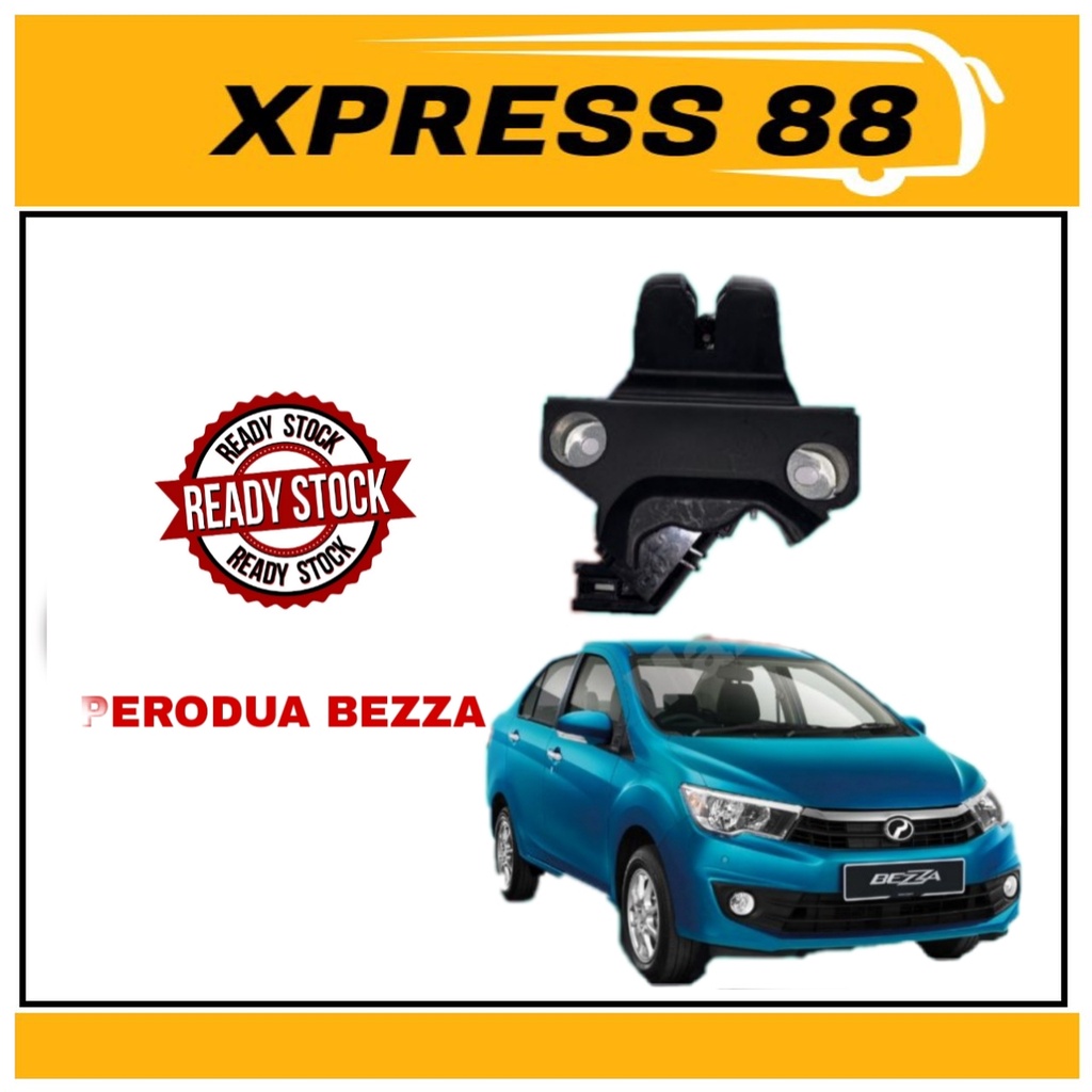 PERODUA BEZZA REAR BONNET LOCK WITH ACTUATOR | Shopee Malaysia