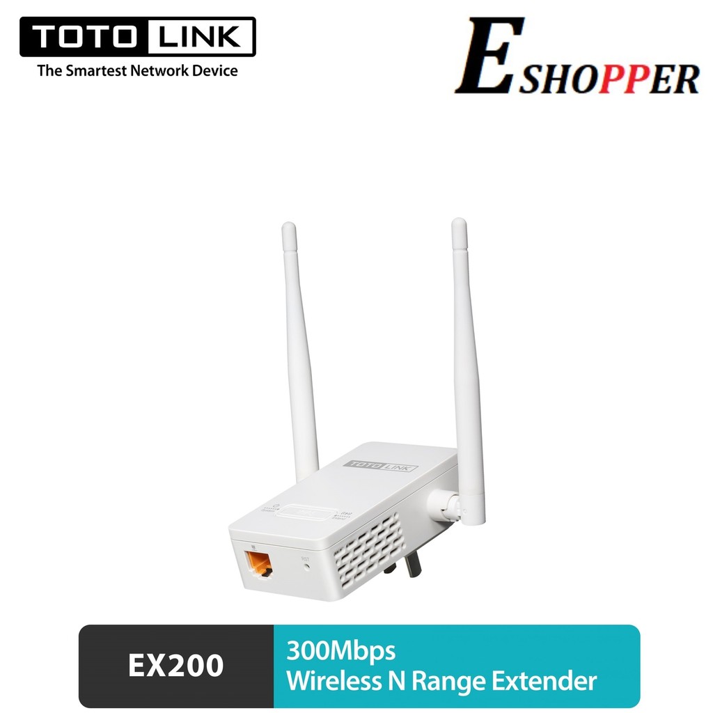 Totolink 300Mbps Wireless N Range Extender (EX200) | Shopee Malaysia