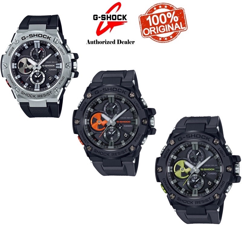 [Marco warranty] G-Shock 💯(Ori) G-Steel Bluetooth Series GST-B100-1A / GST-B100B-1A3 / GST-B100B ...