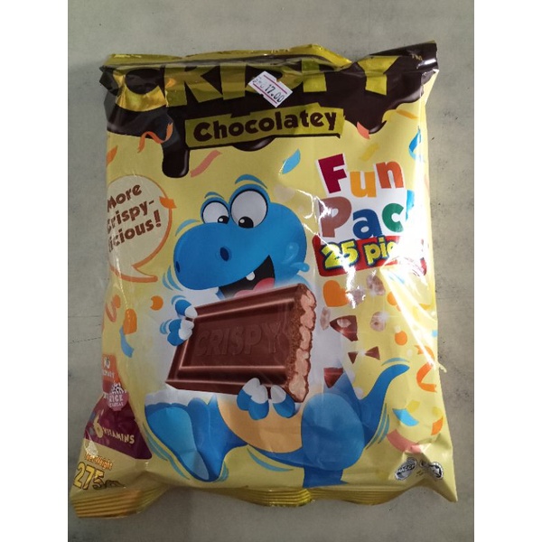 MALAYSIA Childhood Memory Crispy Chocolatey Fun Pack Biscuits | Shopee ...