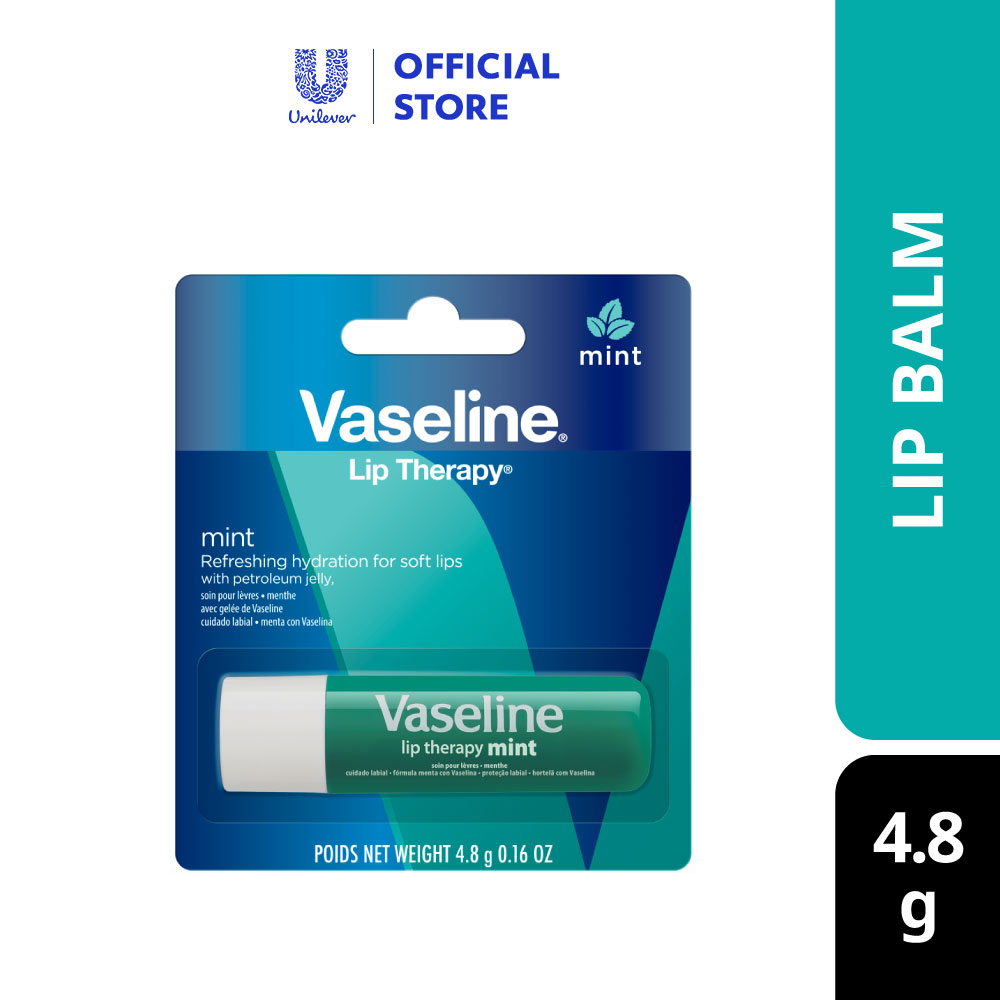 Vaseline Lip Therapy Mint (4.8g) | Shopee Malaysia