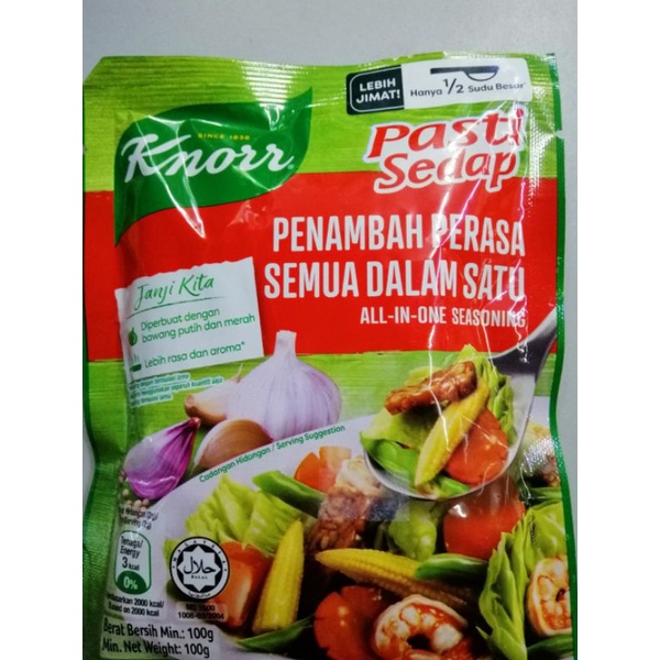 Knorr Pasti Sedap all in one Seasoning 100g | Shopee Malaysia