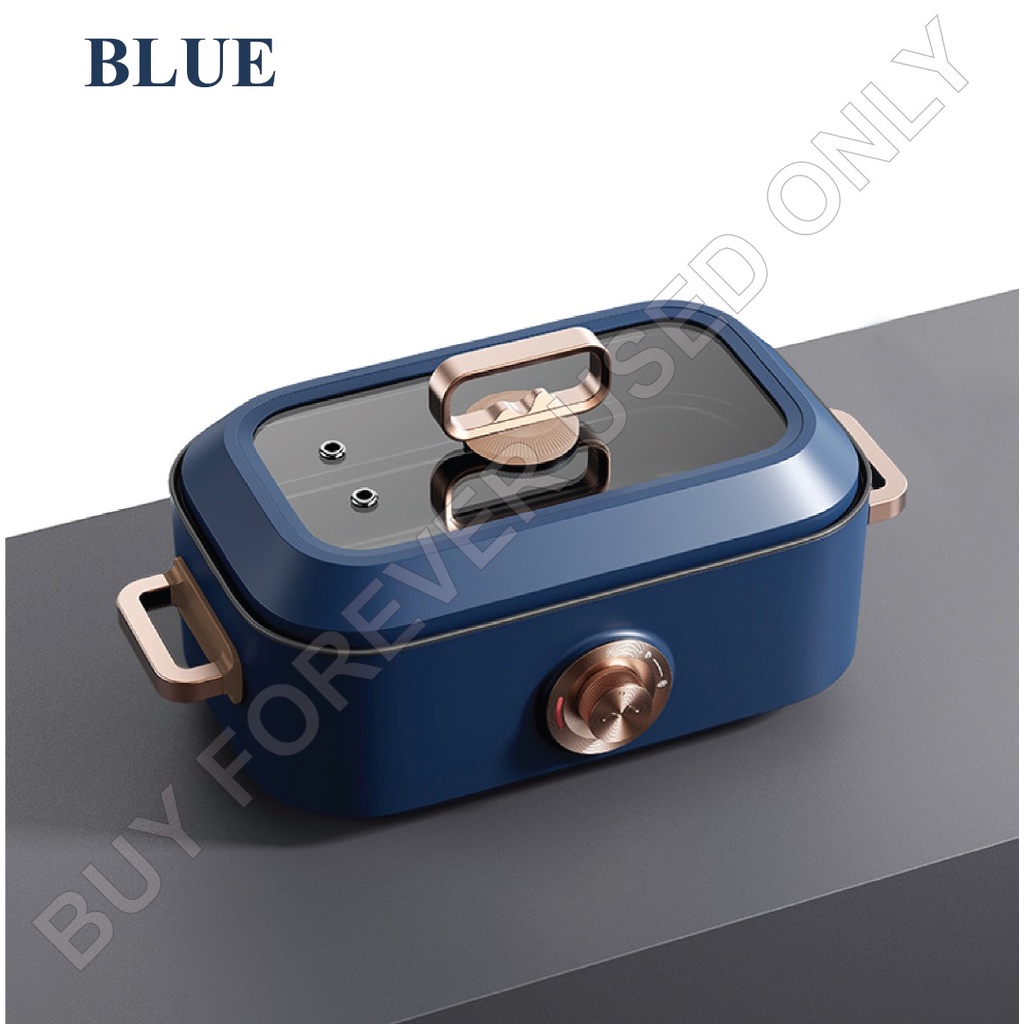 Multi Cooker Hot Pot Electric 5L Non Stick Electric Cooking Pot Korean ...