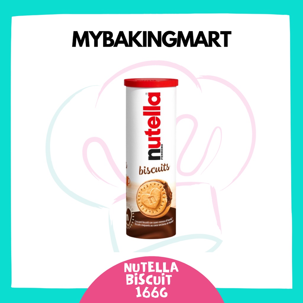 Mybakingmart | Nutella Ferrero Biscuit 166g/Biskut Nutella Ferrero ...
