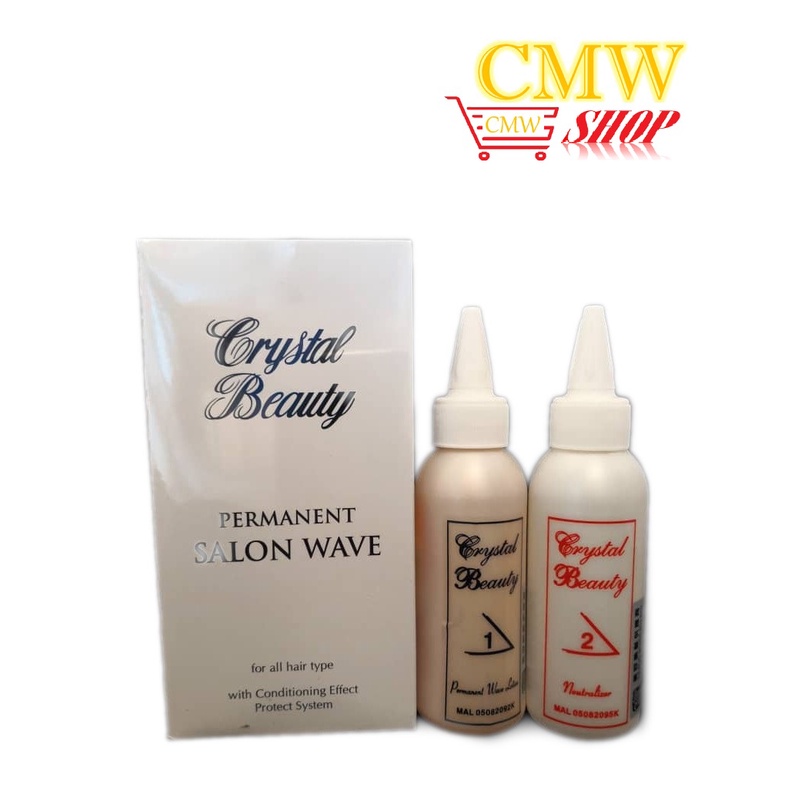Crystal Beauty Permanent Perm Lotion Salon Waves Perming Lotion (120ml ...