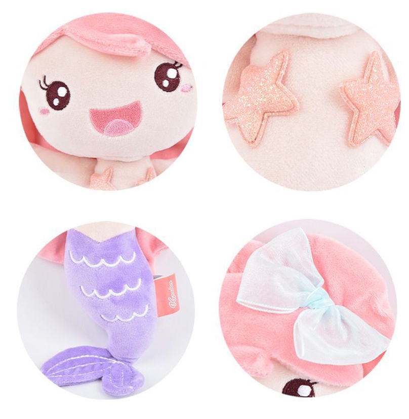 Cute Cartoon Mermaid Series Plush Toys and Shoulder Bag For Baby Kids ...