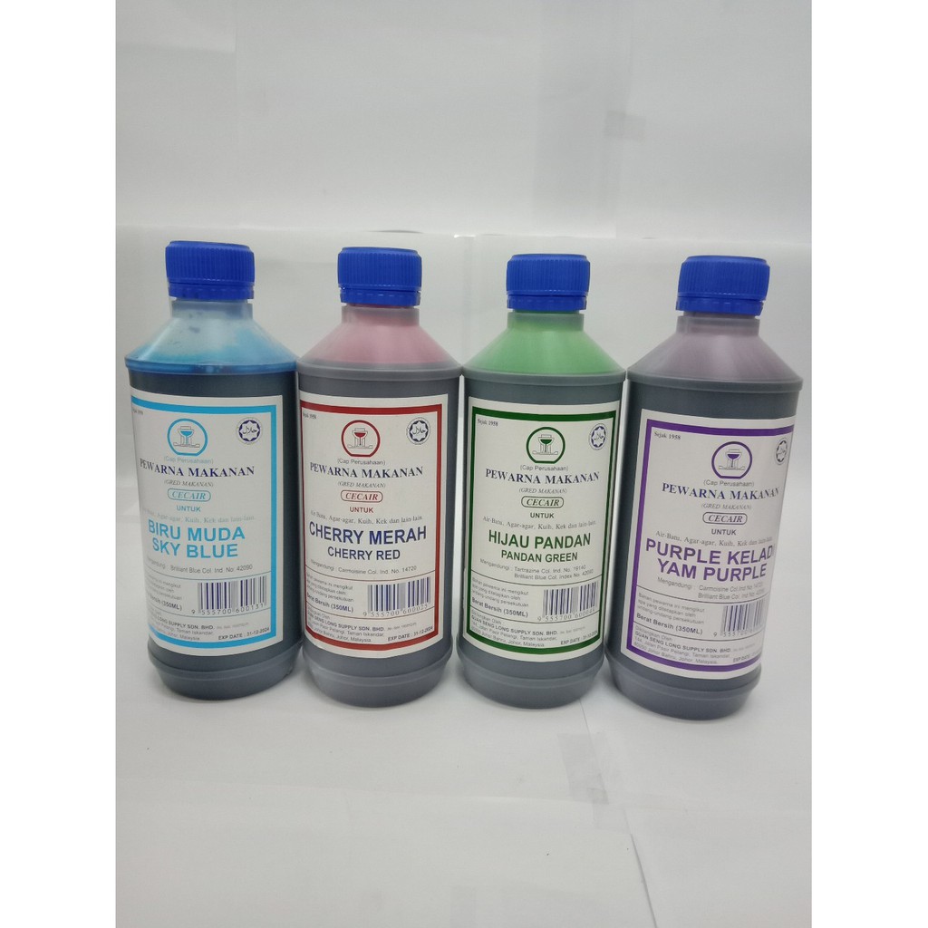 CAP PERUSAHAAN PEWARNA CECAIR 320ML | Shopee Malaysia