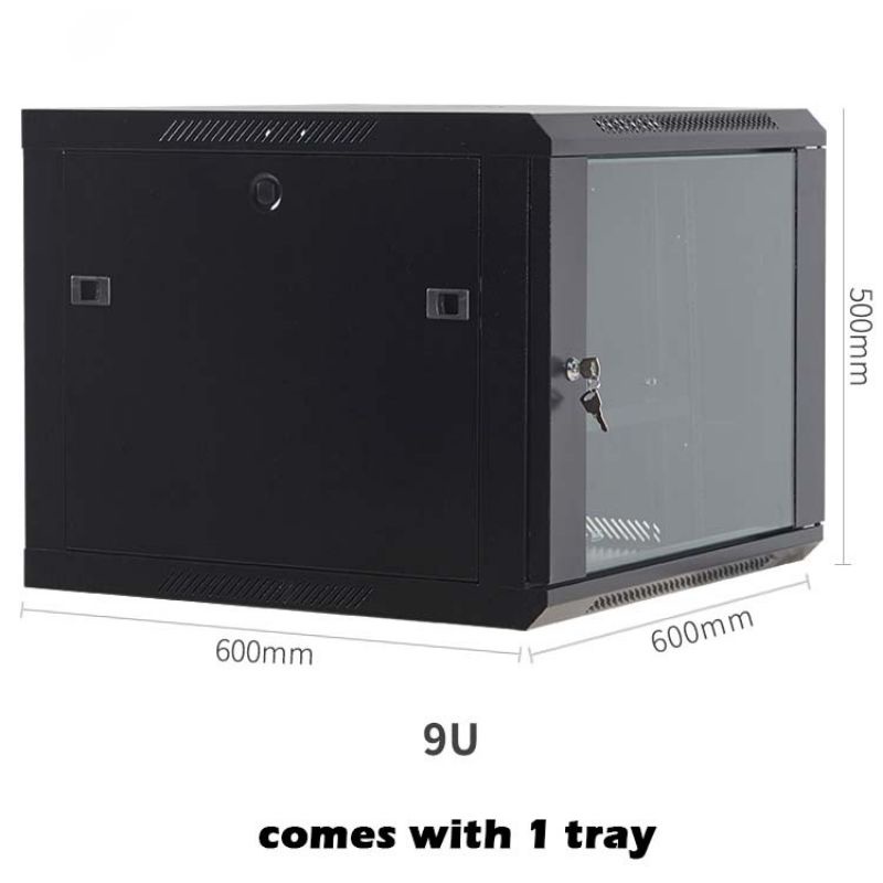 Glass Door Computer Server Rack 6U 9U 12U Server Rack 9U Network Server ...