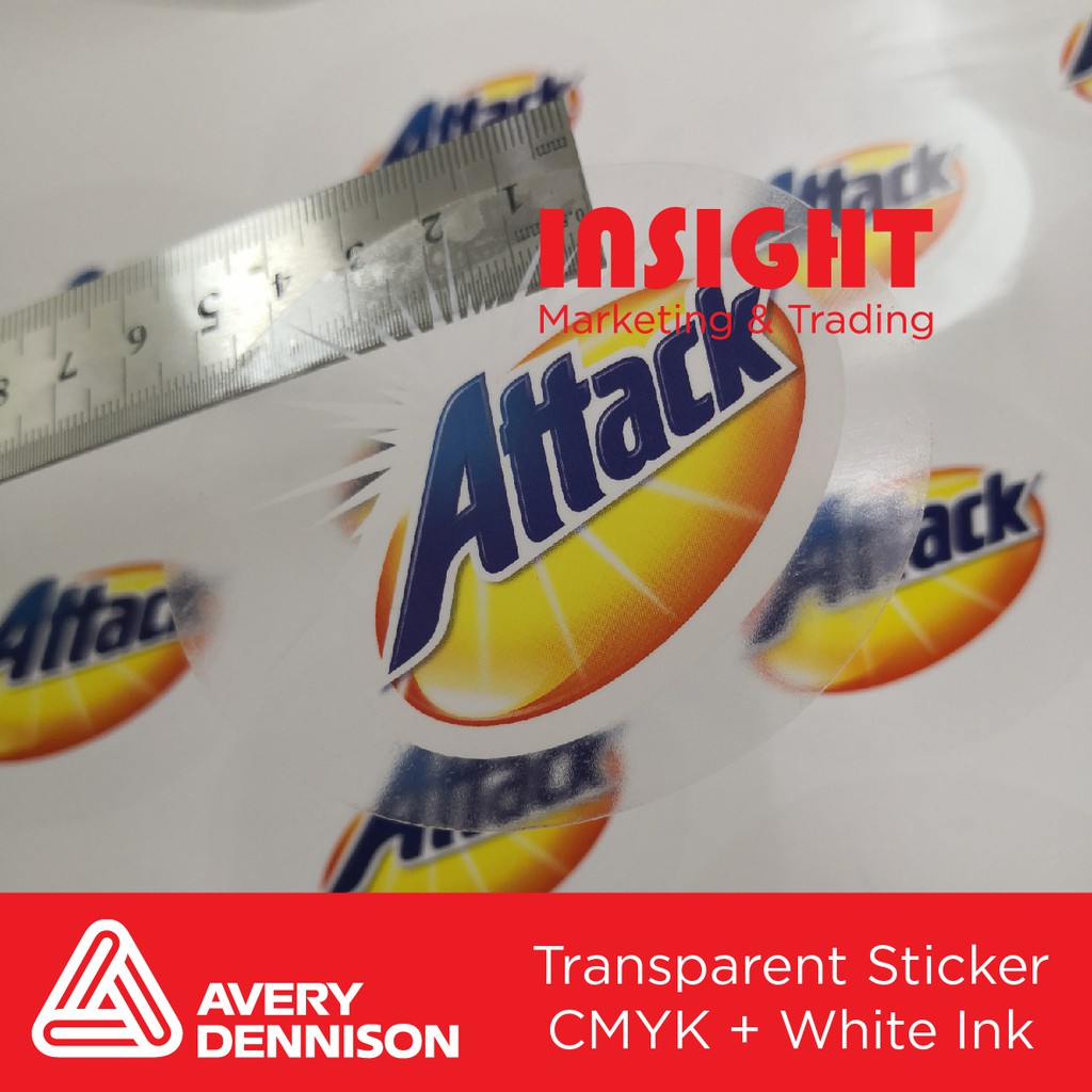 FASSON PP Clear Transparent 100's A3 12x18 13x19 Avery Dennison PPNG ...