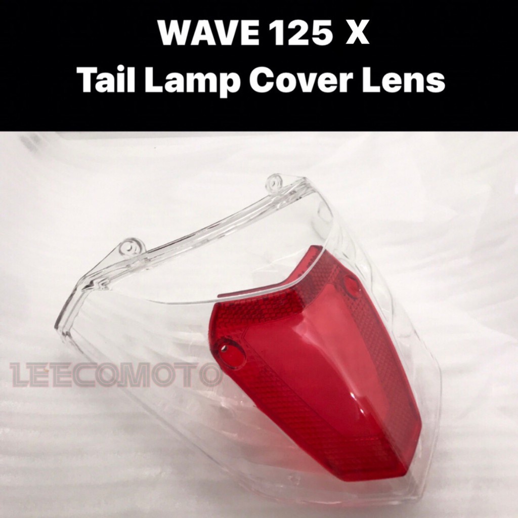 Tail Lamp Cover Tail Light Caver Kaver Tail Len Lens Honda Wave125X ...
