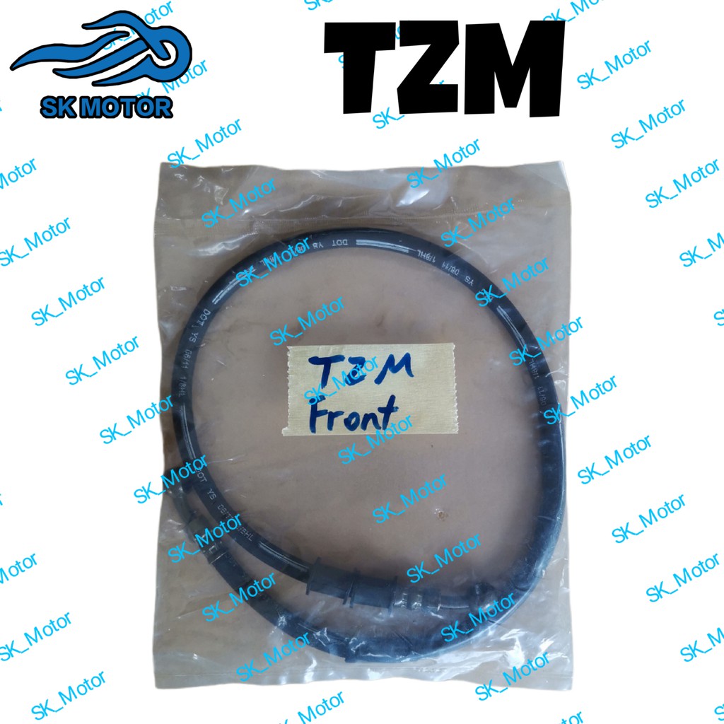 Yamaha TZM 150 Front Rear Brake Hose Brake Pipe Depan Belakang | Shopee ...