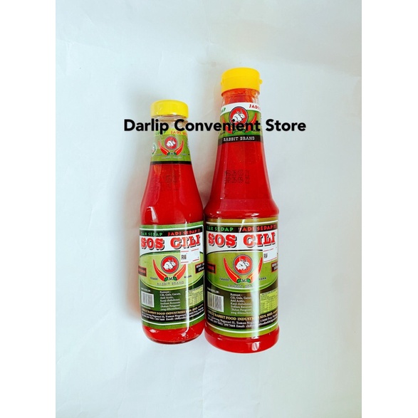 Rabbit Brand Sos Cili Sauce Chilli 兔子牌辣椒酱 素Vegetarian 280g/520g ...