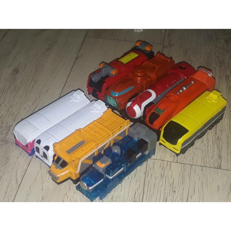 ressha sentai toqger collectibles train set | Shopee Malaysia