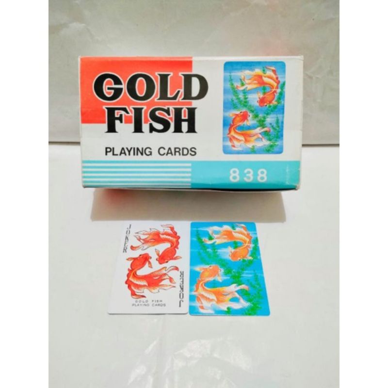 Gold Fish 838 Playing Cards Goldfish Playing Cards | Shopee Malaysia
