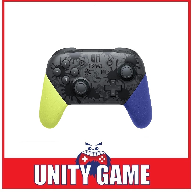 NSW Nintendo Switch Pro Controller Splatoon 3 Special Edition (maxsoft ...
