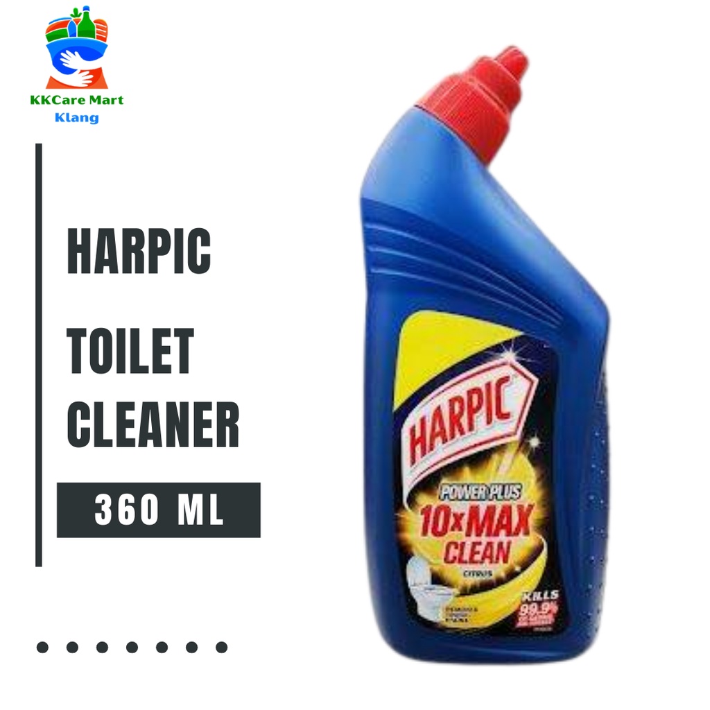 Harpic - Toilet Cleaner Kills 99.9% Germs - 360ML | Shopee Malaysia