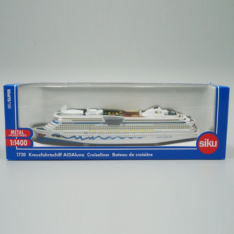 1: 1400 siku 1720 diecast ship model toy aida cruiser cruiseliner for ...