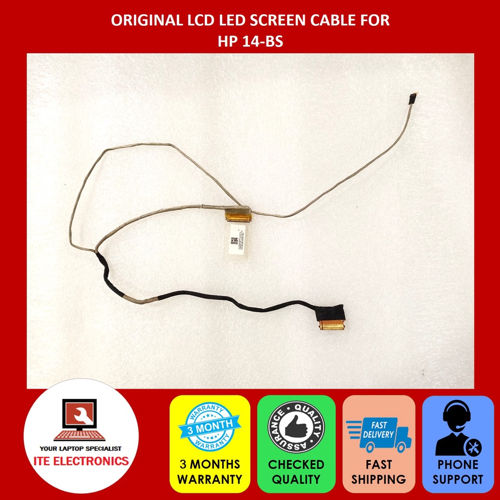 ORIGINAL HP 14-BS LCD LED SCREEN CABLE | Shopee Malaysia