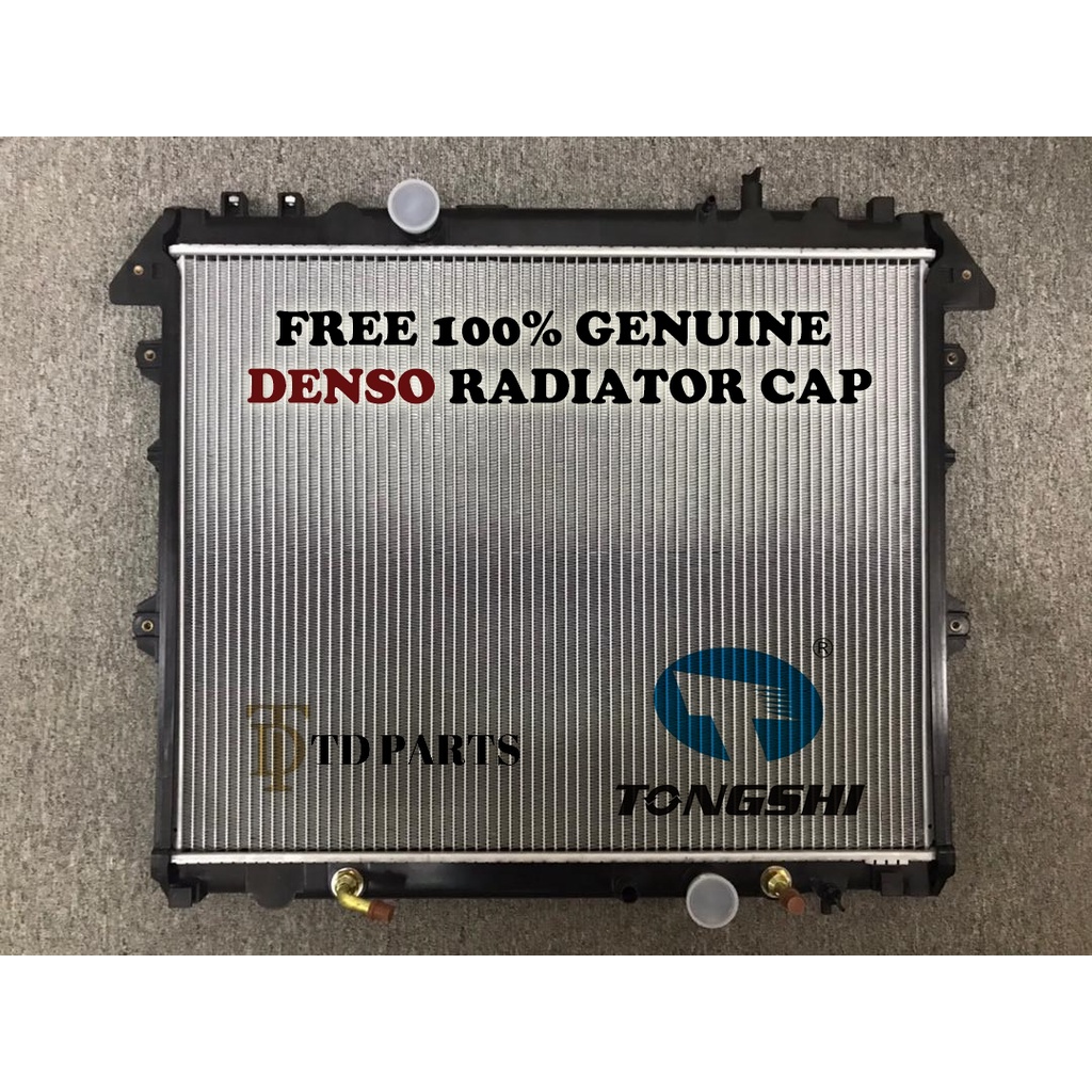 TONGSHI TOYOTA HILUX KUN25 KUN26 RADIATOR TANGKI ASSY 26MM DOUBLE LAYER ...