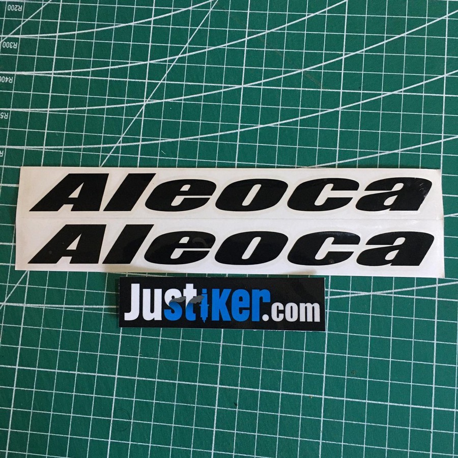 Aleoca Logo Sticker, Frame Sticker, Aleoca Folding Bike Sticker ...