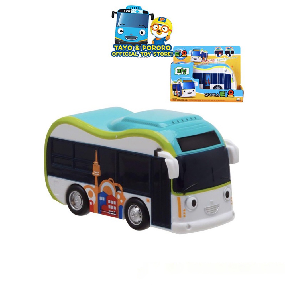 Tayo Peanut Pull Back Die Cast Tour Bus Toy Car , Kids Children Toys ...