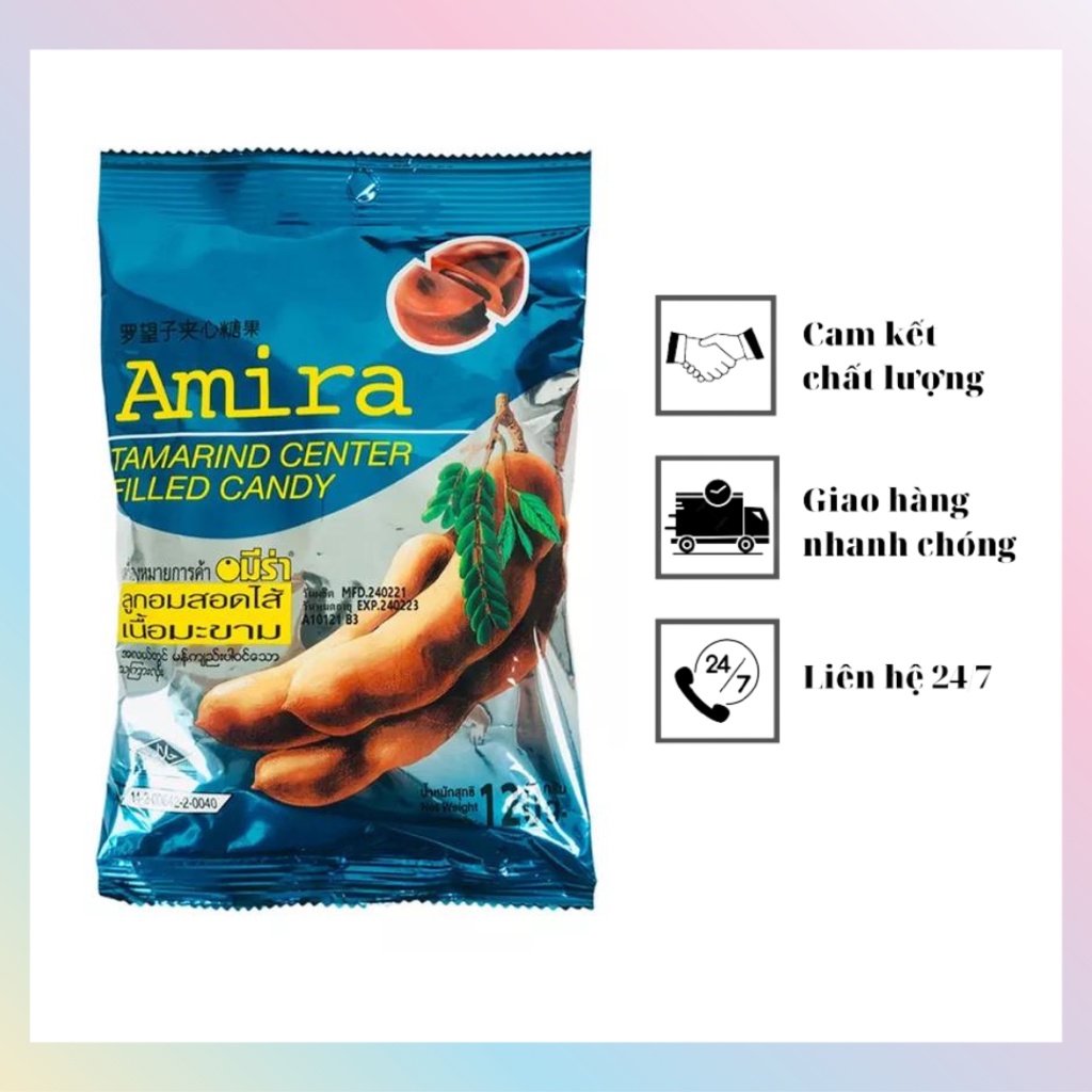 Amira tamarind candy with tamarind sauce 120 g, delicious imported ...