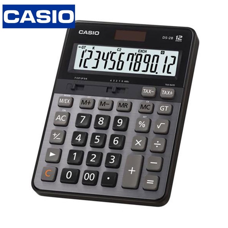 (Original)Casio DS-2B Heavy Duty 12 Digits Extra Large Display/Tax ...