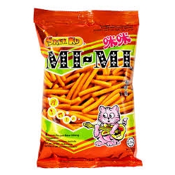 5 Packs MiMi Mi-Mi Prawn Flavoured Snack 60g Each Snek Perisa Udang ...