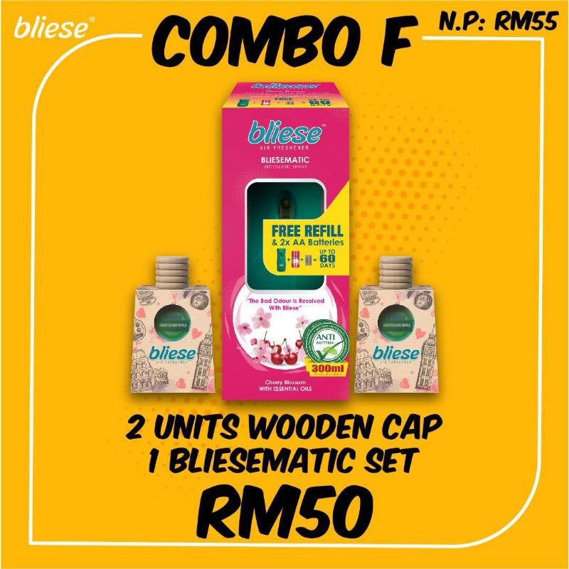 bliese air freshener (bliesematic) | Shopee Malaysia