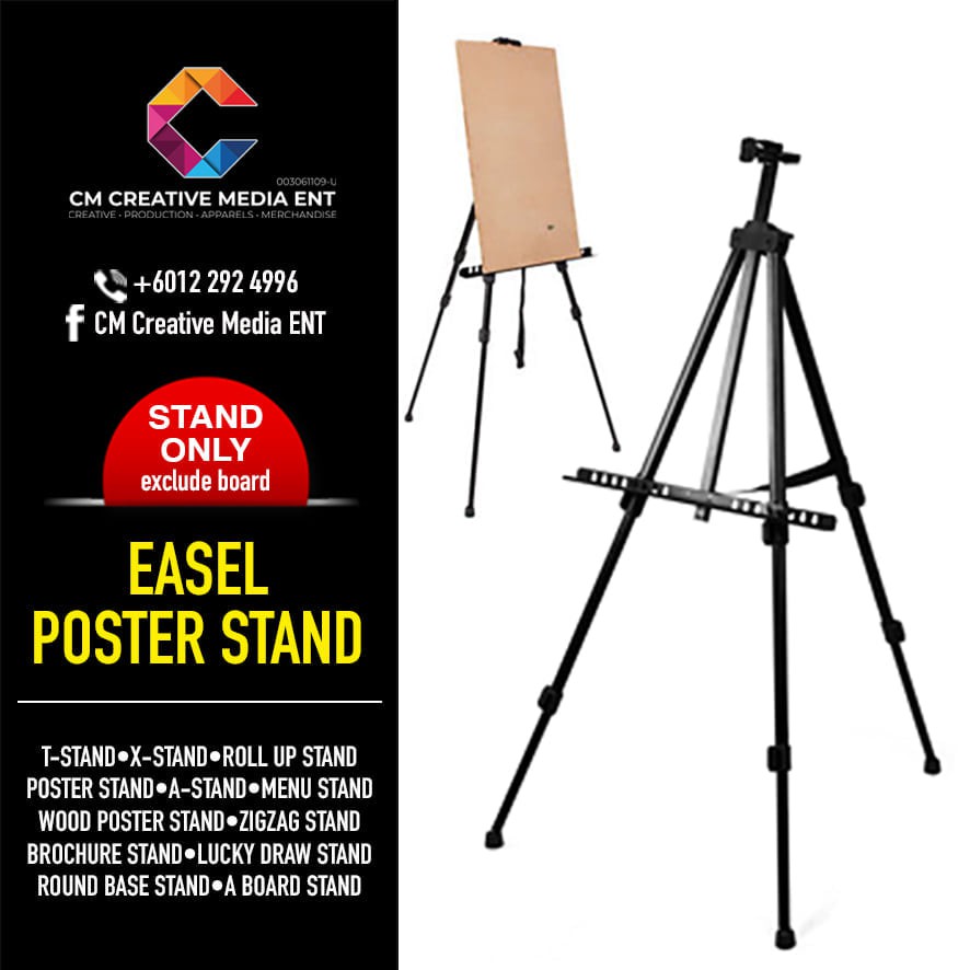 EASEL POSTER STAND (Adjustable) | Shopee Malaysia