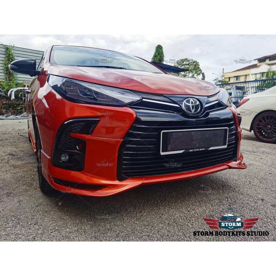 TOYOTA VIOS 2021 ( GRS ) BODYKITS WITH 2K COLOR PAINT - PU | Shopee ...