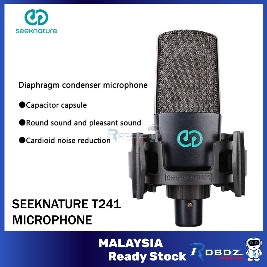 Live microphone Condenser Microphone SeekNature T241 singing live ...