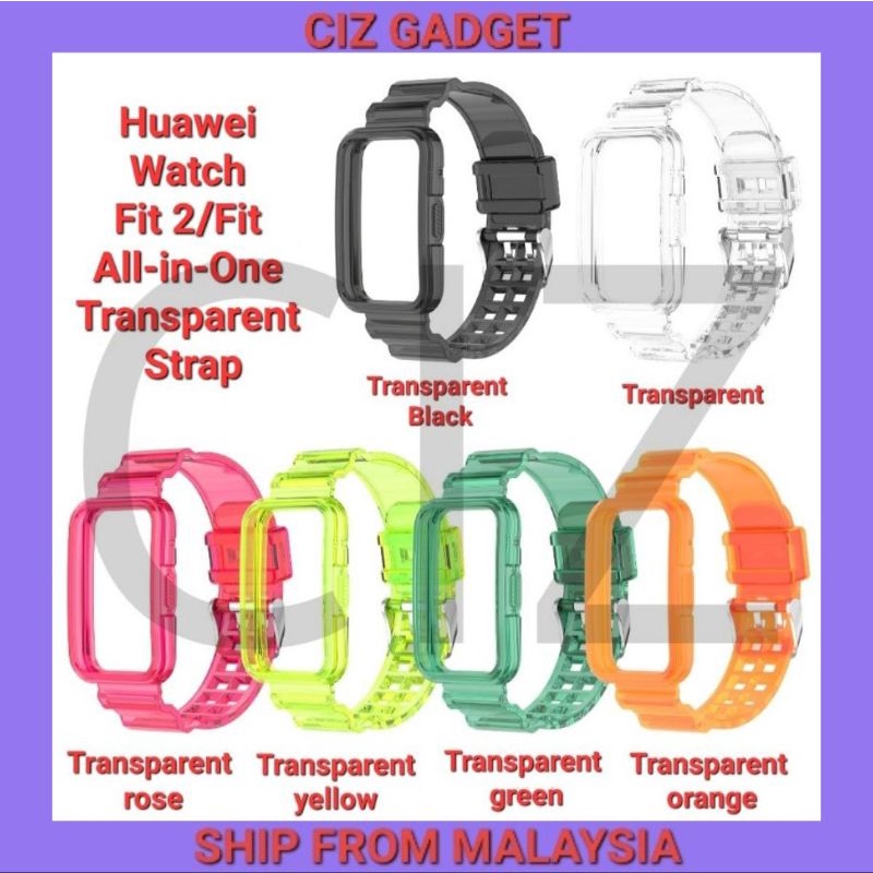 Huawei Watch Fit 2/Fit All-in-One Transparent Strap | Shopee Malaysia